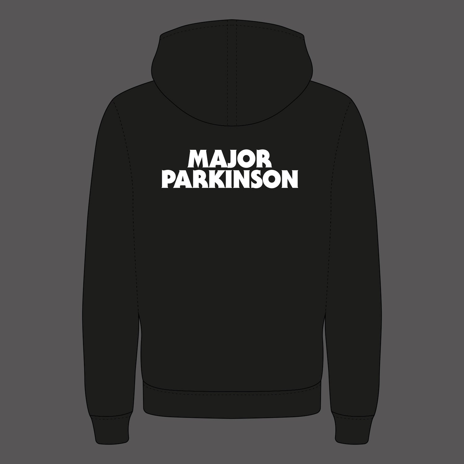 Major Parkinson - Logo - Zip Hoodie (With back print) – Apollon Records